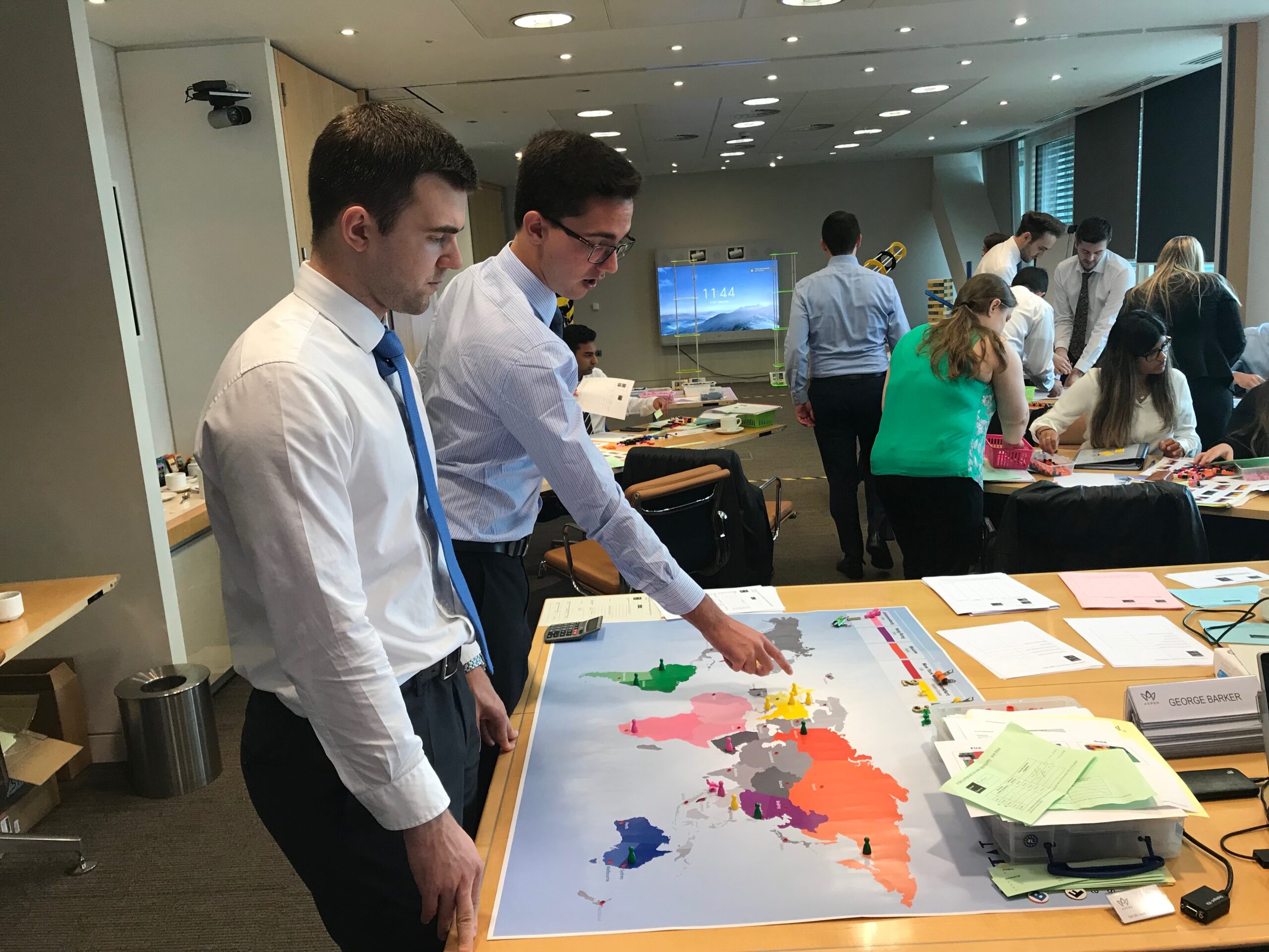 Supply chain simulation | MDA Training